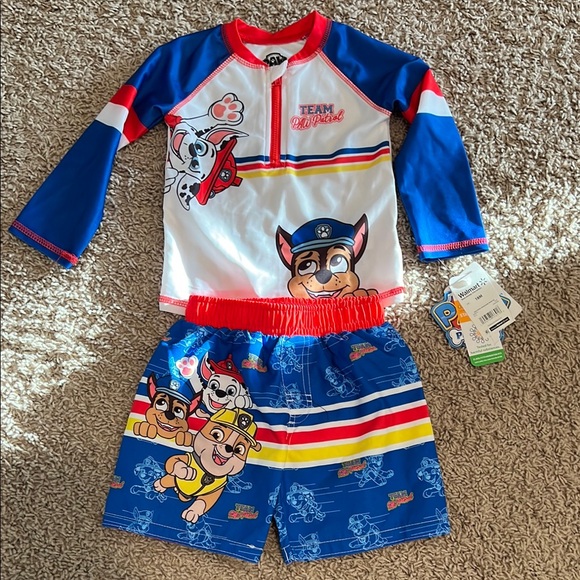 Paw Patrol | Swim | Paw Patrol Kids Swim Set Blue And White | Poshmark